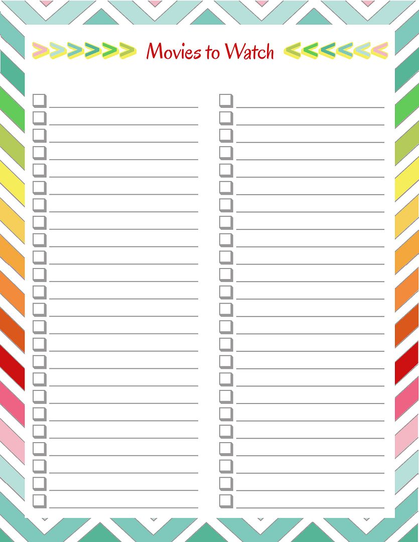 DIY Home Sweet Home Home Management Binder Movies Shows List DIY Home Sweet Home Home Management Binder Movies Shows List